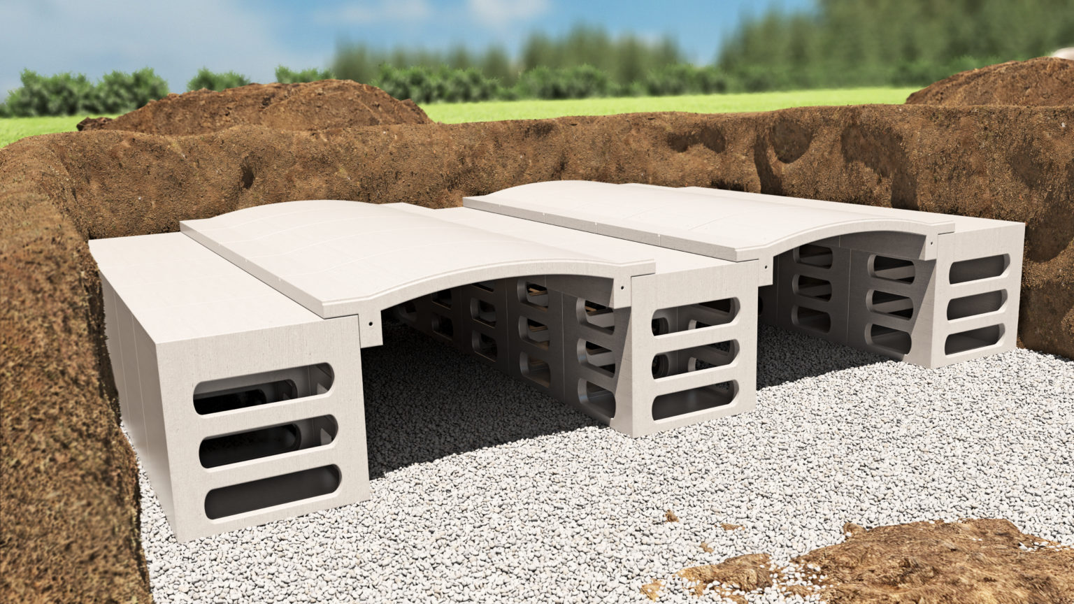 StormArc Gravelless Retention & Detention Stormwater System | GoodFlow ...